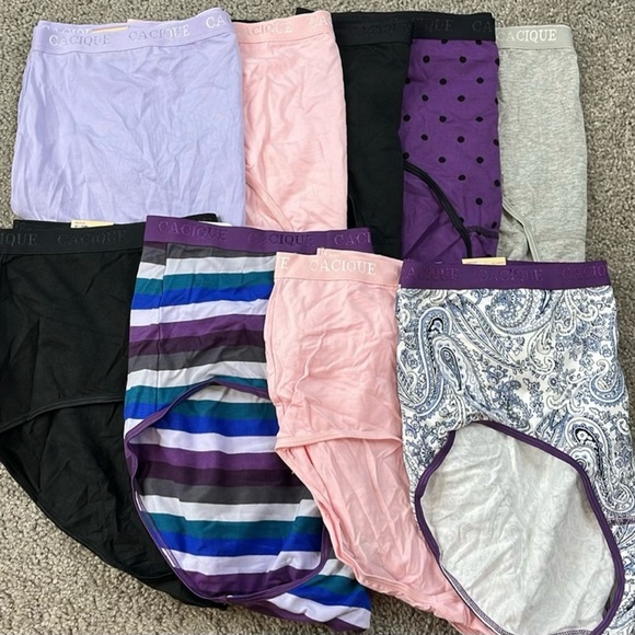 Calique | Intimates & Sleepwear | Calique Womens Panties Size 82 Full ...